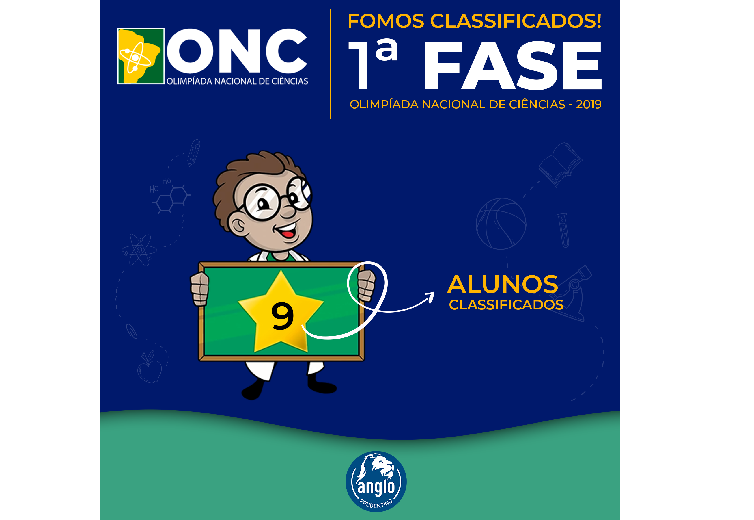 9 alunos classificados para a Fase Estadual da ONC - Colégio Anglo ...